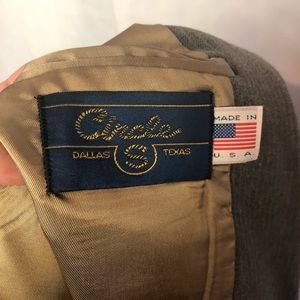 Circle S | Suits & Blazers | Circle S 42l Gray Vtg Pinstripe Western ...